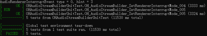 add audio ndk ut and ts ut · Pull Request !3250 · OpenHarmony/multimedia_audio_framework - Gitee.com